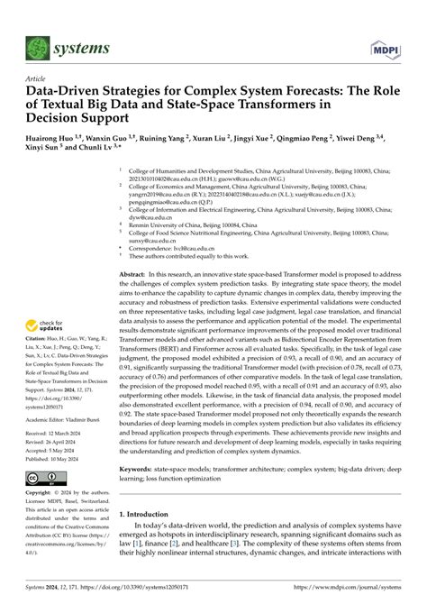 pdf data driven strategies for complex system forecasts the role of