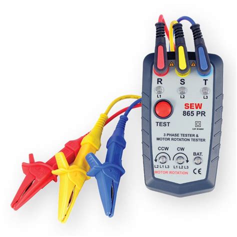 SEW PR Phase Sequence Indicator And Motor Rotation Tester