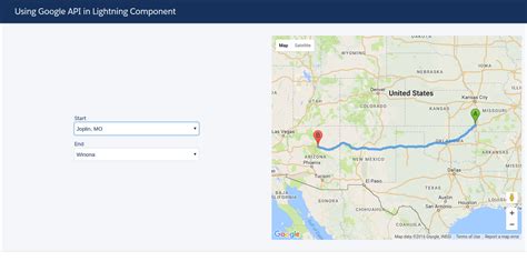 Using Google API In Lightning Component Salesforce