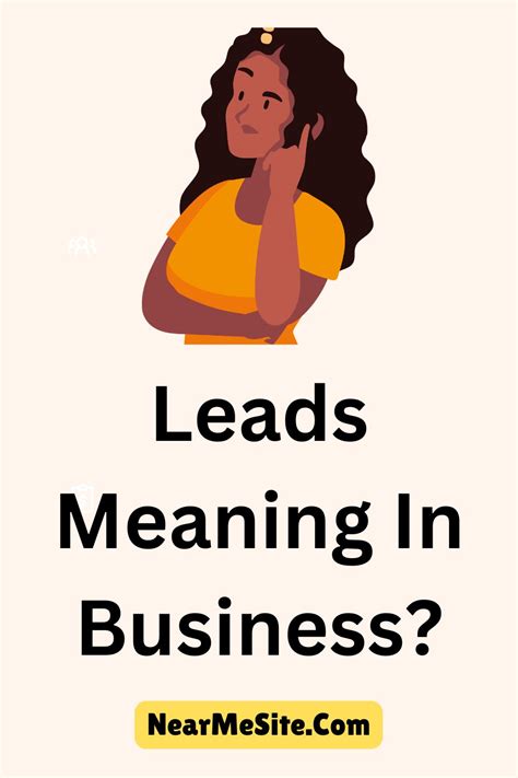 Leads Meaning In Business Synonyms Antonyms And Sentences Examples