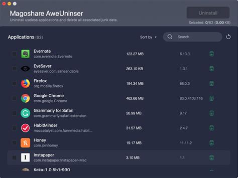 Free Mac Uninstaller User Guide Magoshare