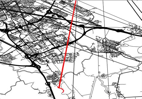 Openstreetmap Remove Artifacts From Osm Roads Data In Qgis Geographic Information Systems