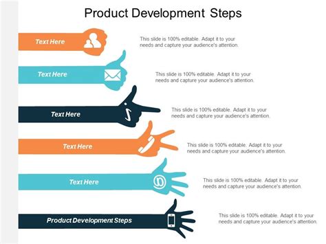 Product Development Steps Ppt Powerpoint Presentation Styles Design Templates Cpb