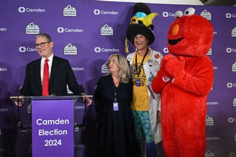 Count Binface And Elmo Provided A Bit Of Comic Relief In Britains