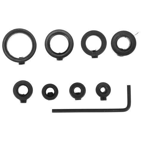 Unbranded 8 Pcs Garden Drill Bit For Planting Limit Ring Depth Regulator