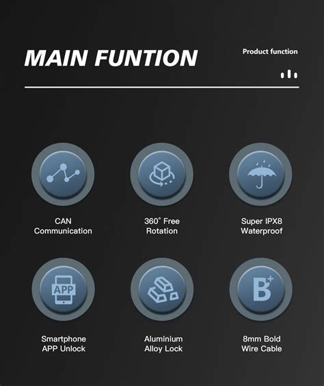 Ol419 Cable Lock Connects Iot Device For Mobility Scooter Hire