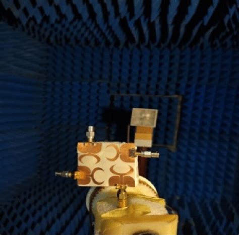 Radiation Patterns Testing Setup Of The Flexible Mimo In Flat Download Scientific Diagram