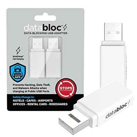 Databloc Usb Data Blocker Adapter Hacker Safe Enhanced Data Protection Easy Connection Databloc Usb Data Blocker Adapter Hacker Safe Enhanced Data Protection Easy Connection