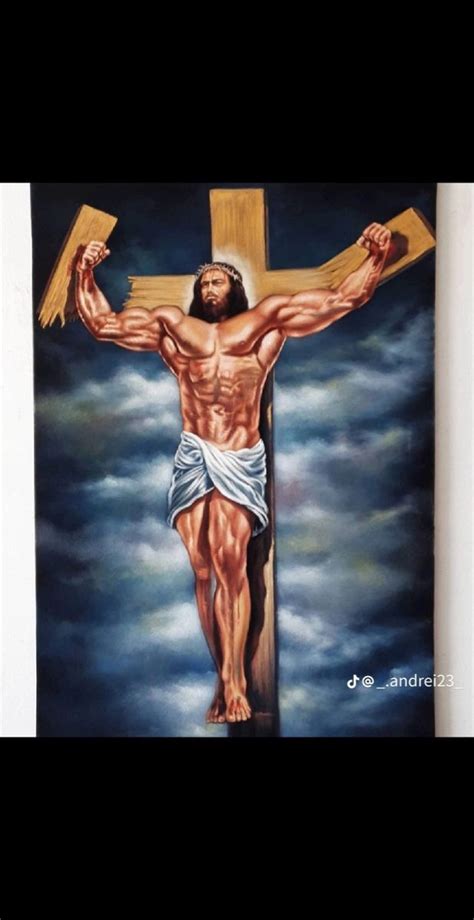 Jesus With Big Muscles