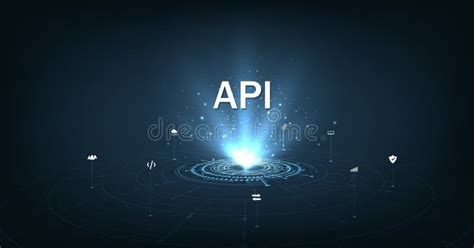 Application Programming Interface Api Concept Stock Vector