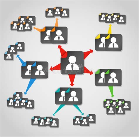 Abstract Scheme Of Modern Computer Network Stock Vector Illustration Of Element Modern 62244830