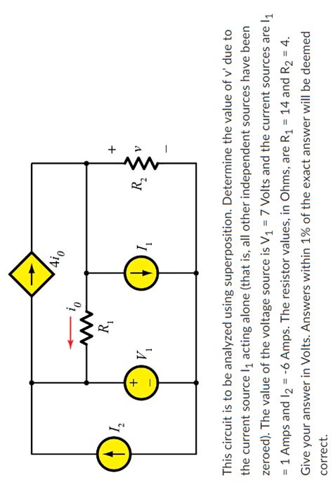 solved this circuit is to be analyzed using superposition
