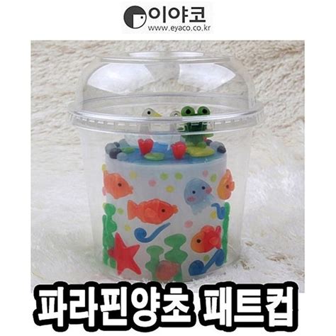 이야코 파라핀양초 대 꾸미기 세트 전용 패트컵 홈플러스 택배배송