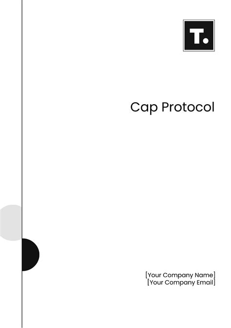 Free Cap Protocol Template To Edit Online