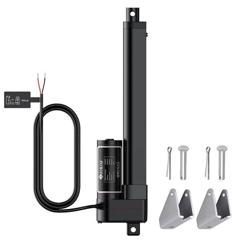 Jigiu 12v Actuator 8 Inch Heavy Duty 660lbs3000n Linear Actuator 02