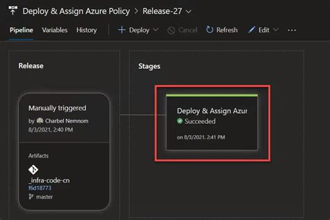 deploy and assign azure policy via azure devops pipelines charbel