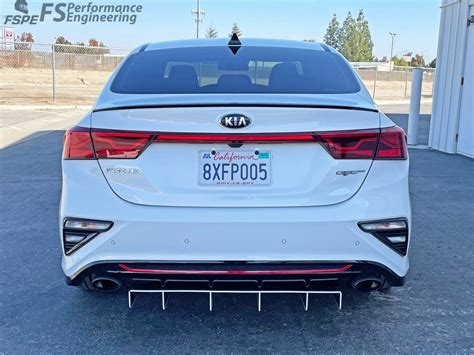 2019 2024 Kia Forte Rear Diffuser Fspe