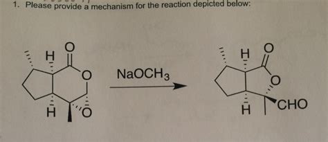 Solved Please provide a mechanism for the reaction depicted | Chegg.com
