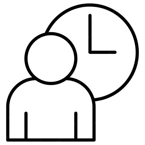 Premium Vector Time Management Vector Illustration