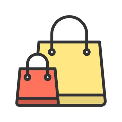 Shopping Bag Generic Outline Color Icon