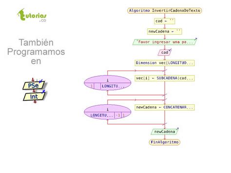 Funciones Pseint Invertir Una Cadena De Texto