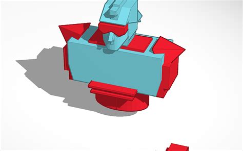 3d Design Mecha Wip Tinkercad