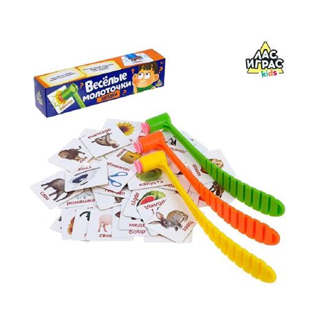 Настольная игра Лас Играс Весёлые молоточки загадки купить по цене 539 ...