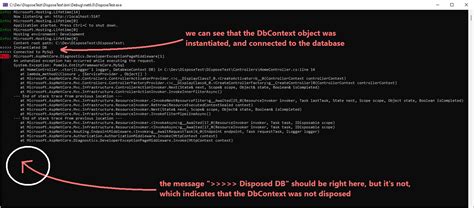 ASP NET Core NOT Disposing DbContext After Exceptions Issue PomeloFoundation Pomelo
