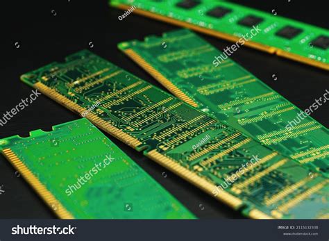 Computer Random Access Memory Ram Chips Stock Photo Edit Now 2115132338