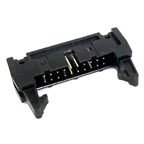 Ide Idc Edge Socket Mount Connector Pin Latch