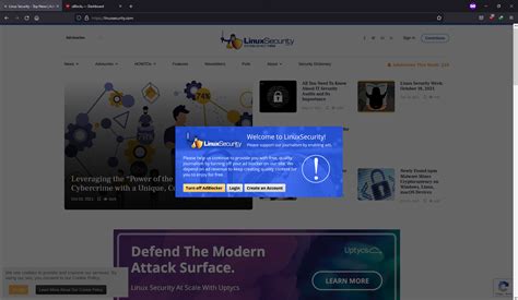Anti Adblock In Linuxsecurity Issue UBlockOrigin UAssets GitHub