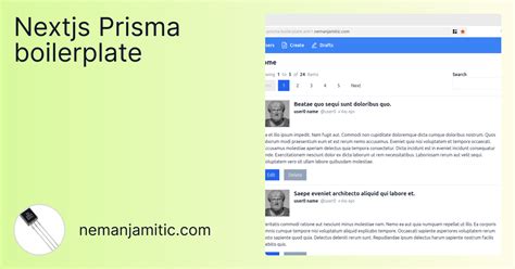Nextjs Prisma Boilerplate Nemanja Mitic