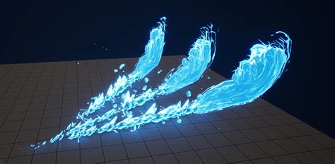 Artstation Water Wake Attack Unreal 5