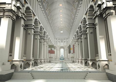 Minecraft Showcase Check Out The Massive Uncensored Library Designed