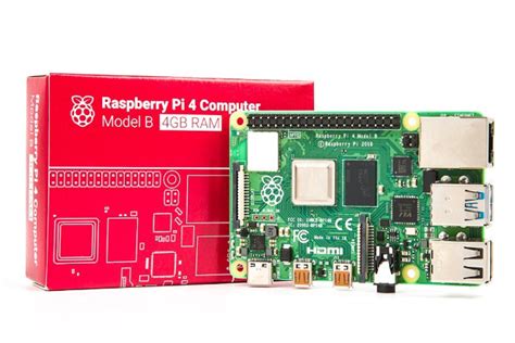 Raspberry Pi 4 Model B 4gb Single Board Computer Prototype Diy