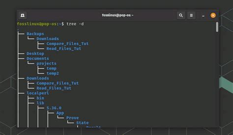 How To Display Directory Trees In The Linux Terminal