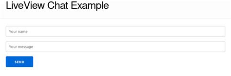 Github Dwylphoenix Liveview Chat Example 💬 Step By Step Tutorial