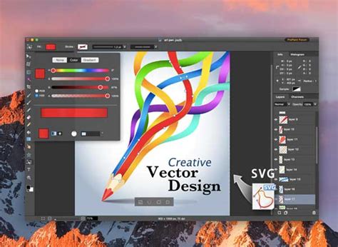 Pro Paint Mac Outil D Illustration Et De Peinture En Vectoriel