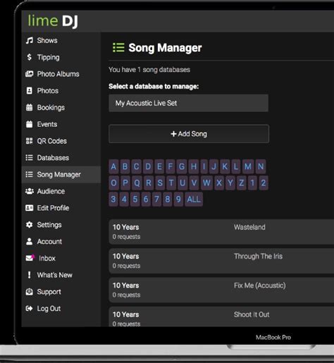 How To Create A Song Database