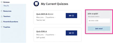 Kandoolu Help Joining A Quiz Using A Code