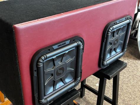 Loaded Kenworth Sleeper Dual 12 Kicker L7 Sub Box Spare Time Fab