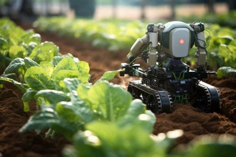 High Tech Robots Designed For Agriculture Integrating Robots With