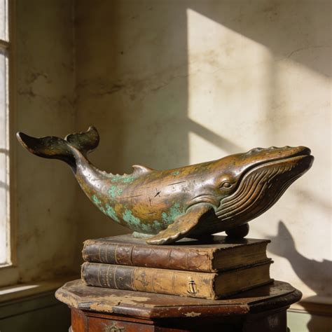 Free Vintage Whale Sculpture Image Whale Sculpture Vintage