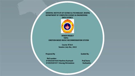 emotion based music recommendation system by neelima kushwah on prezi
