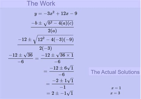 Quadratic Calculator Mathematics Learning And Technology