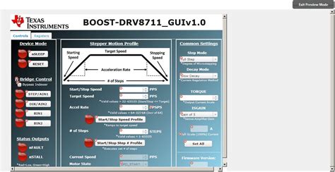 Boost Drv8711 Ccs60 Debug Failed For Uartconnection0comport Motor