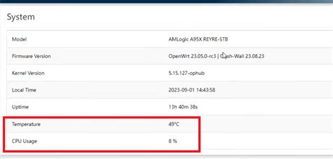 Temperature And Cpu Usage Menu In Openwrt For Developers Openwrt Forum