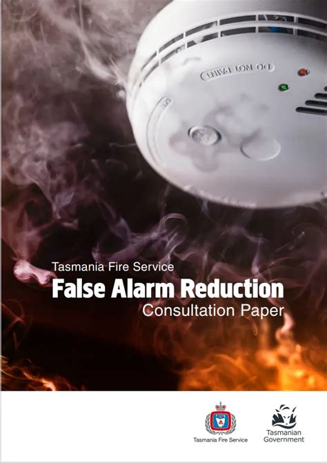 False Fire Alarm Reduction Resources Tasmania Fire Service