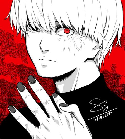 Kaneki Ken White Hair