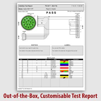 Low Voltage Continuity Cable Harness Testers CableEye